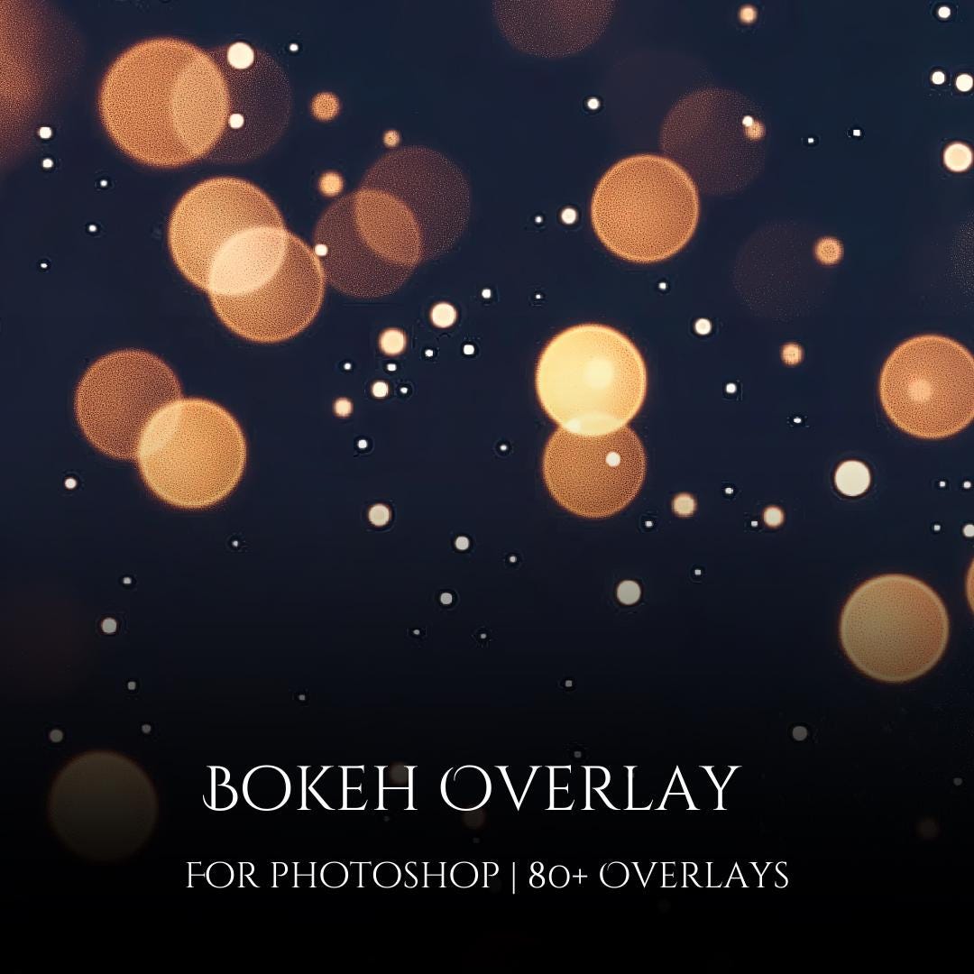 80+ High Resolution Bokeh Overlay Bundle, Stock Photo Overlays for ...