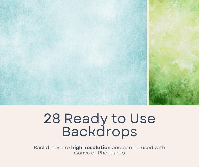 28 Pastel Vintage Texture Backdrops – High-resolution Soft Color ...