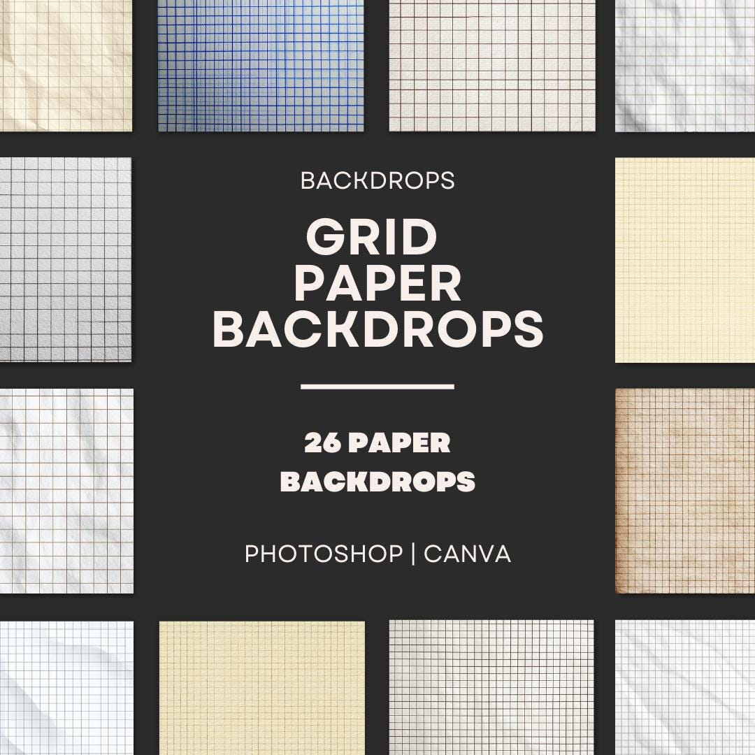 26 Grid Paper Backdrops – High-resolution Graph Paper Backgrounds ...