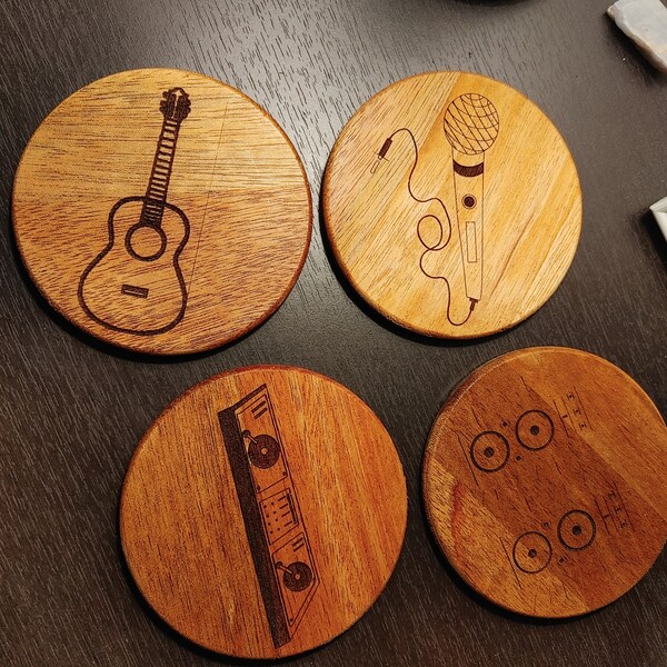 Music Coasters - Etsy