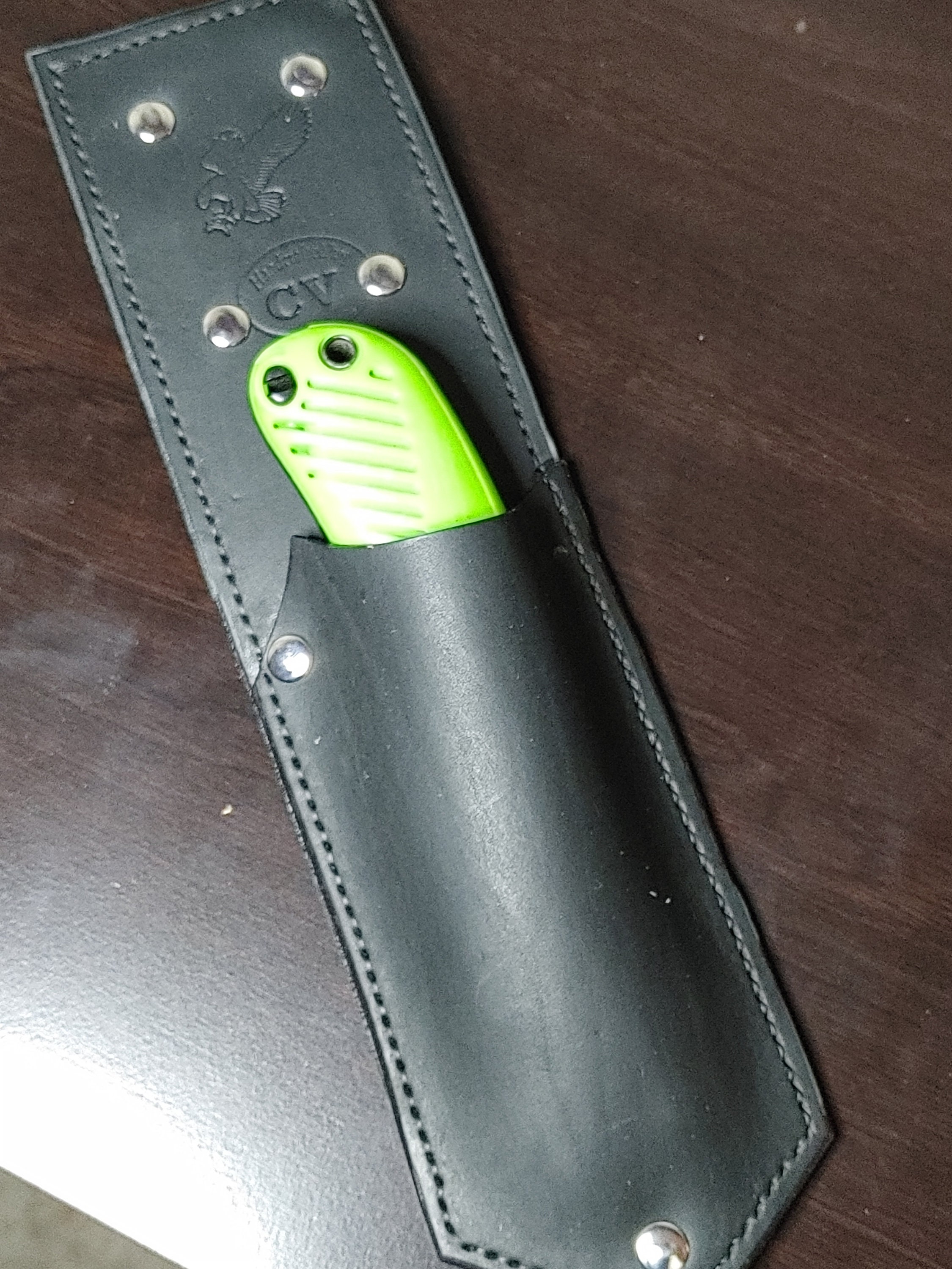 Leather Box Cutter Holder Retail/warehouse Holder - Etsy