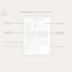 Printable Daily Mindfulness Journal Mindfulness Planner Printable ...