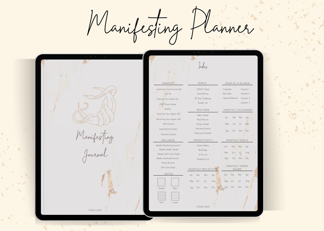 2023 Digital Planner Manifesting 2023 Dated Digital Planner Daily ...