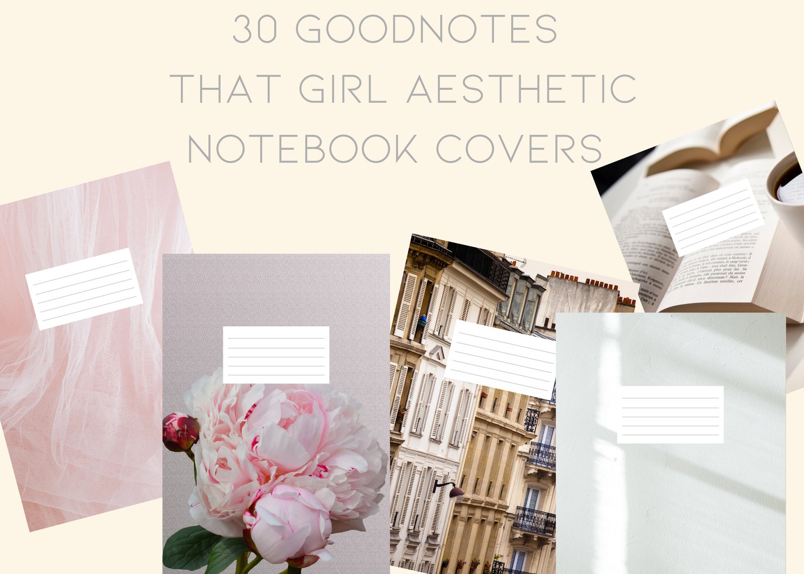 That Girl Aesthetic Note Book Cover Goodnotes Cover That Girl Notebook ...