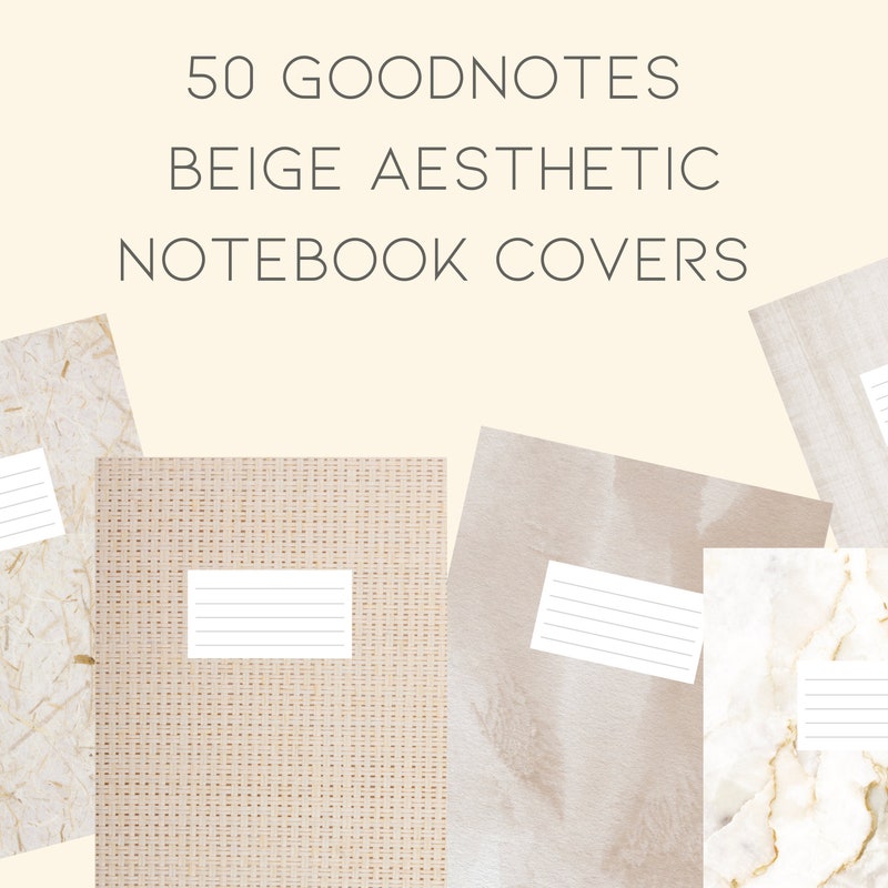Aesthetic Notebook Covers - Etsy