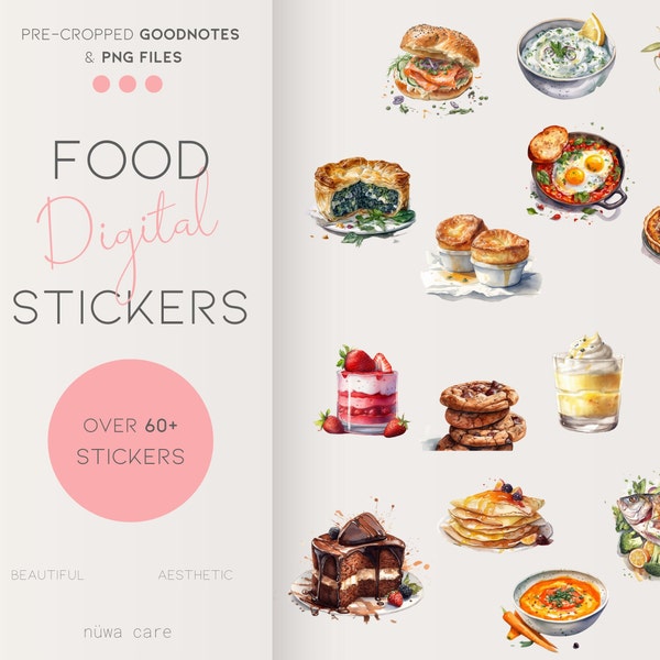 Food Stickers - Etsy
