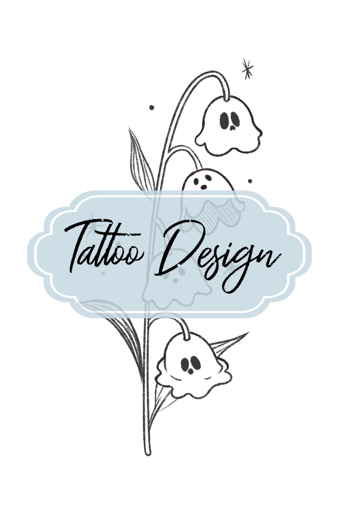 Ghost of the Valley Tattoo Design - Etsy