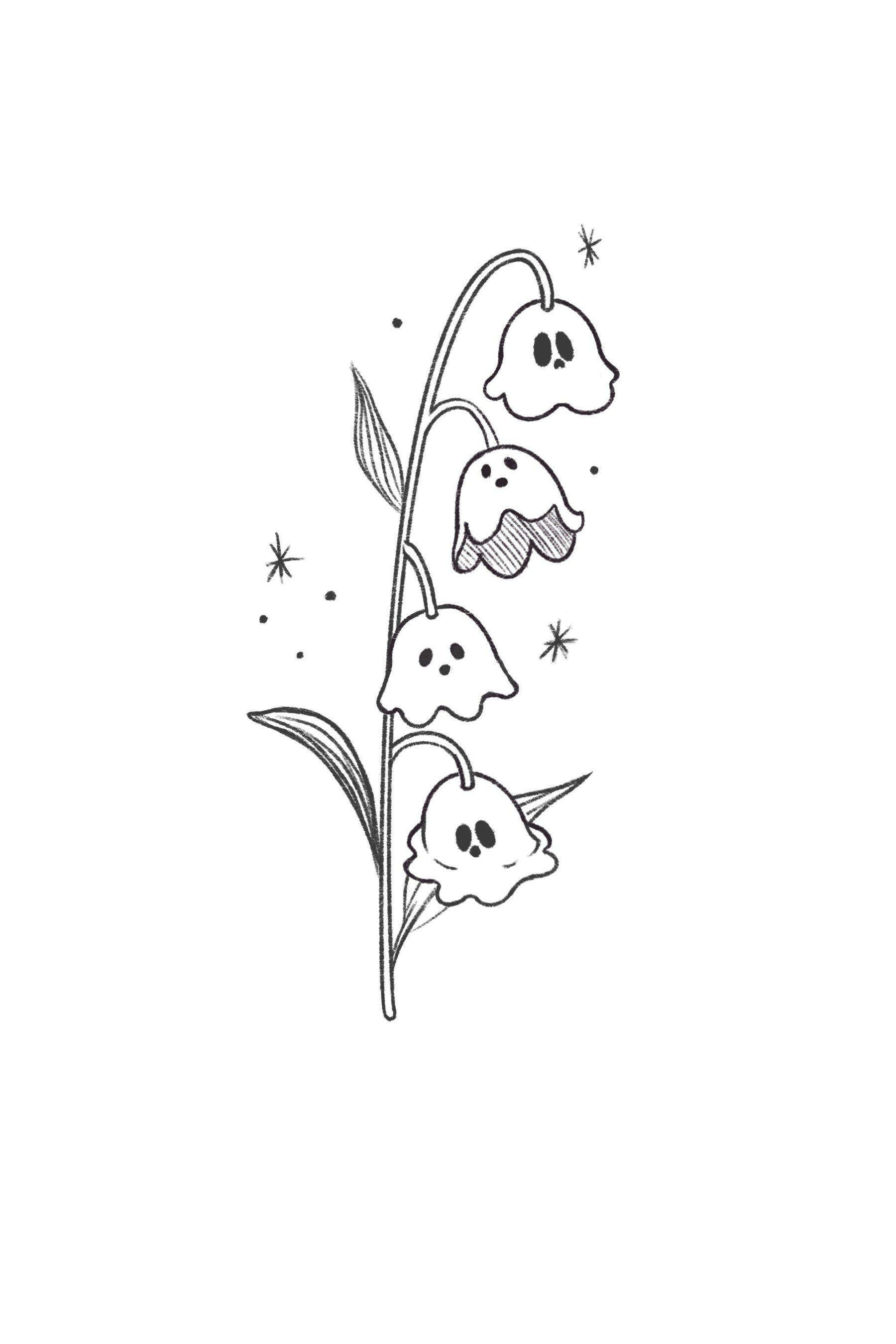 Ghost of the Valley Tattoo Design - Etsy
