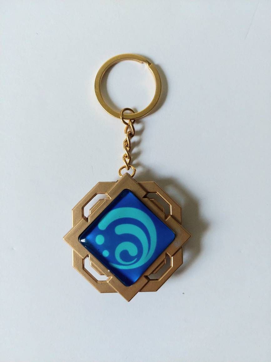 Genshin Impact Liyue Vision Keychain - Etsy