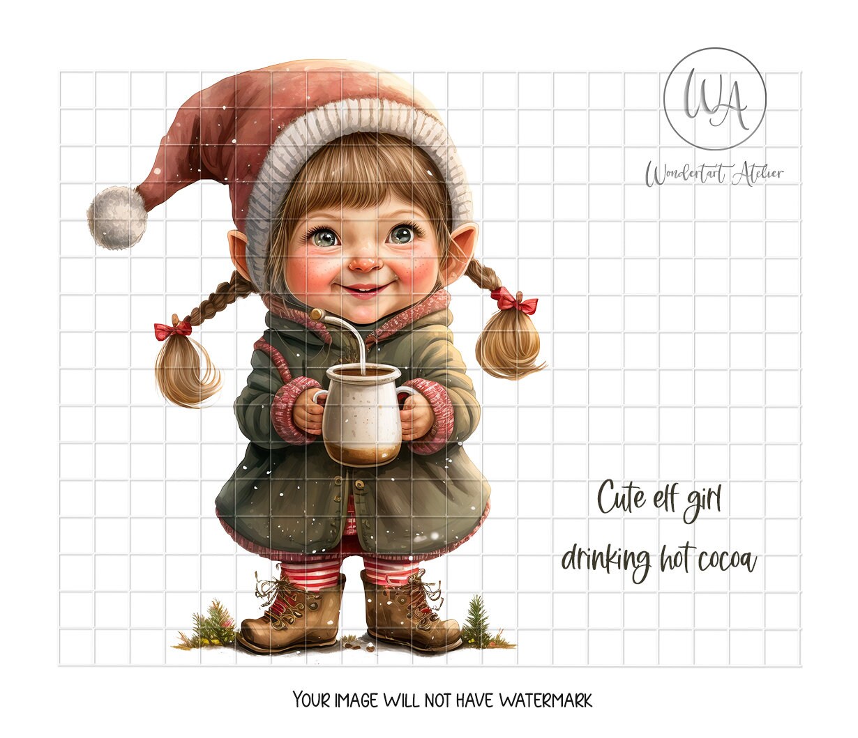 Drinking Elves Cartoon