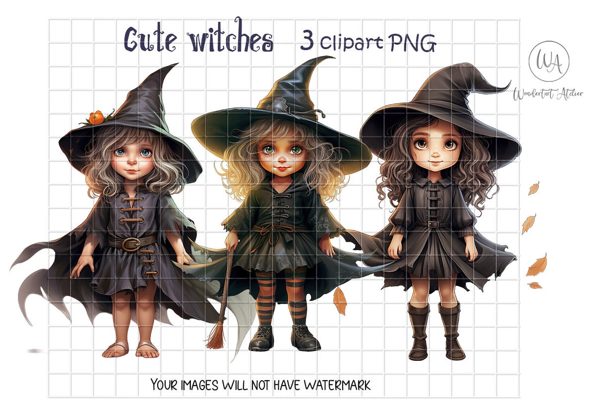 3 Witches Clipart
