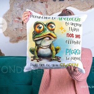 Funny Frog Sublimation Design - Offensive Humor - Funny and Sarcastic ...