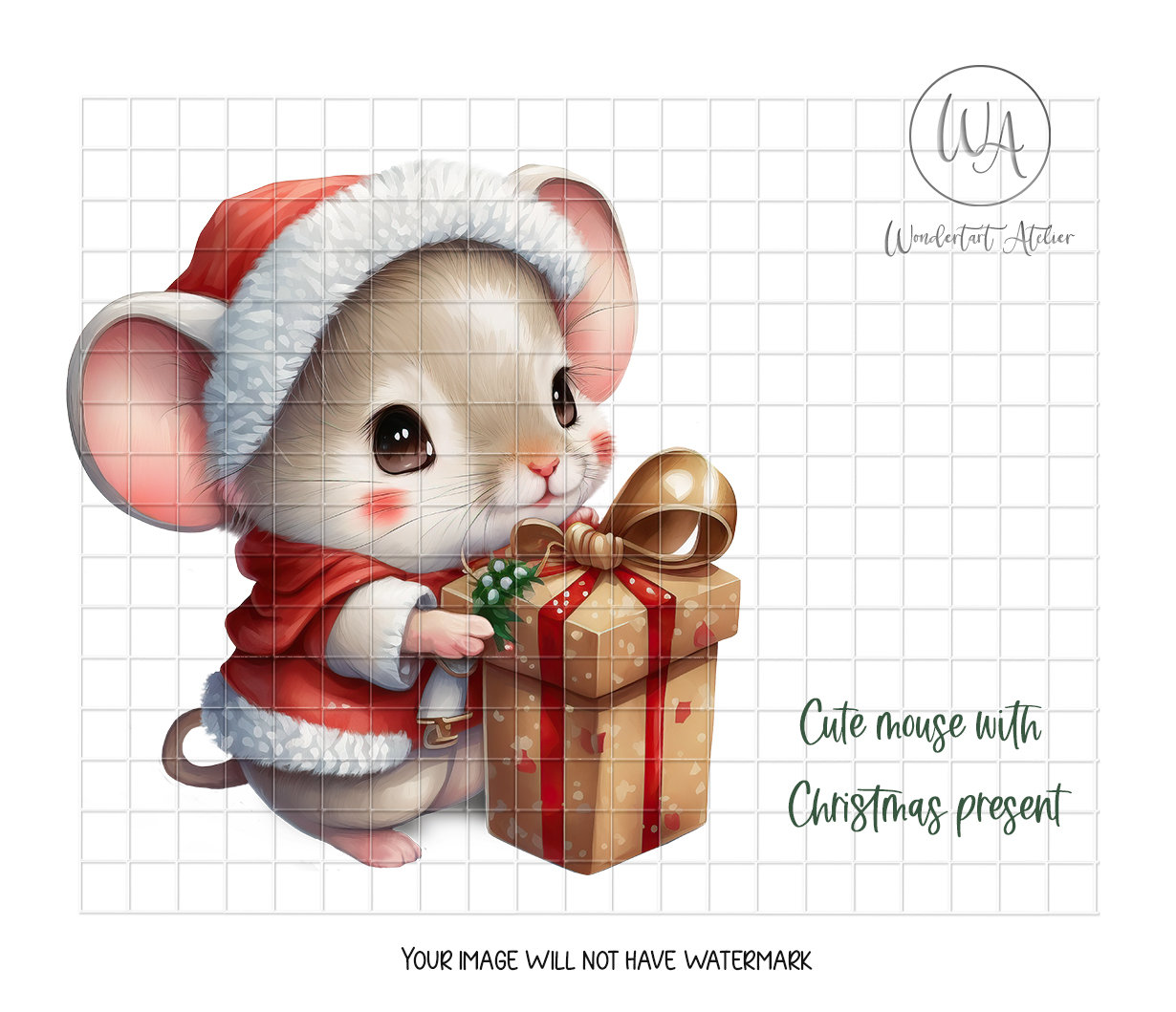 Cute Baby Mouse Cartoon