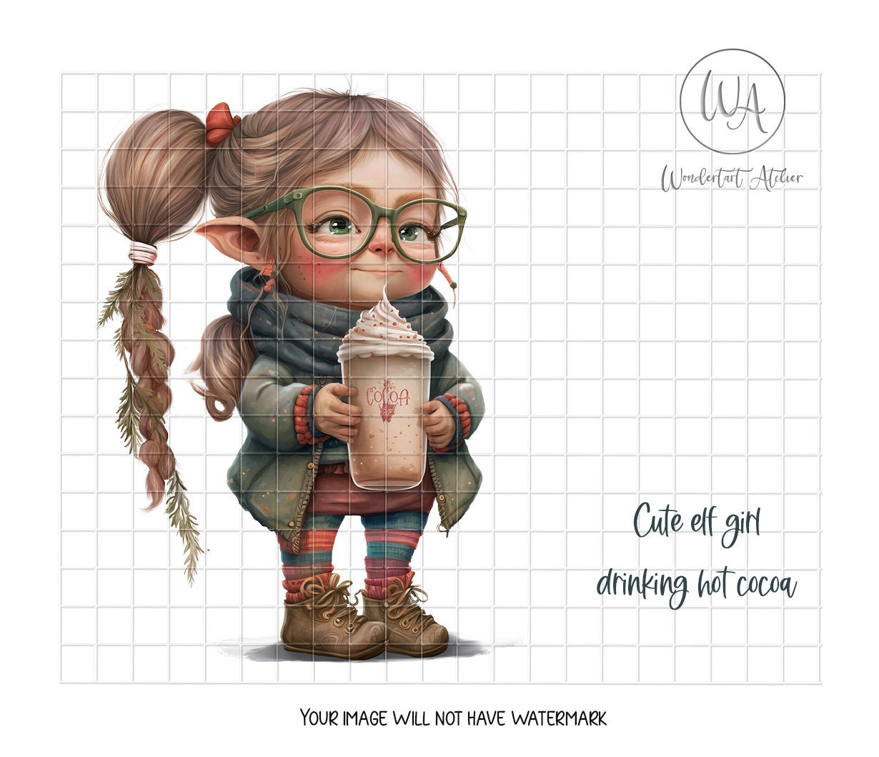 Drinking Elves Cartoon