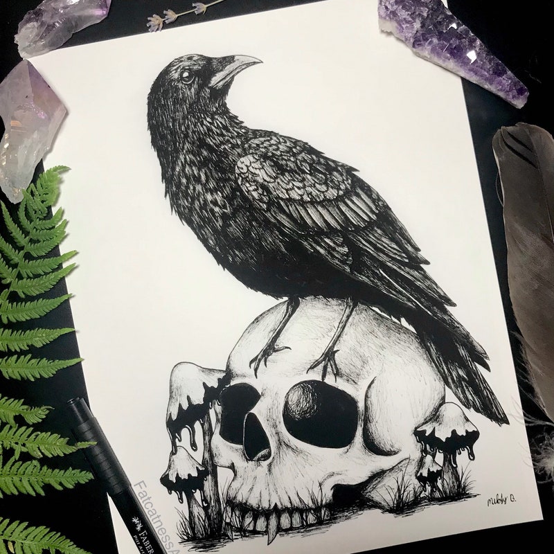 Gothic Art Print - Etsy