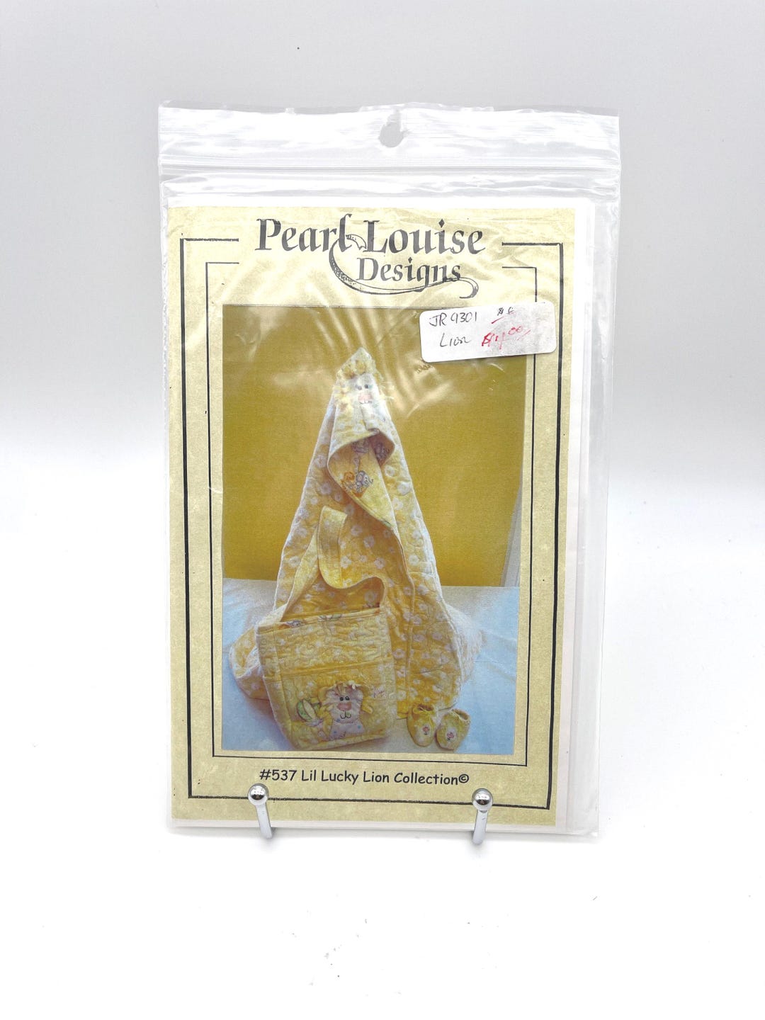 Pearl Louise Designs - #537 Lil Lucky Lion Collection - Pattern for ...