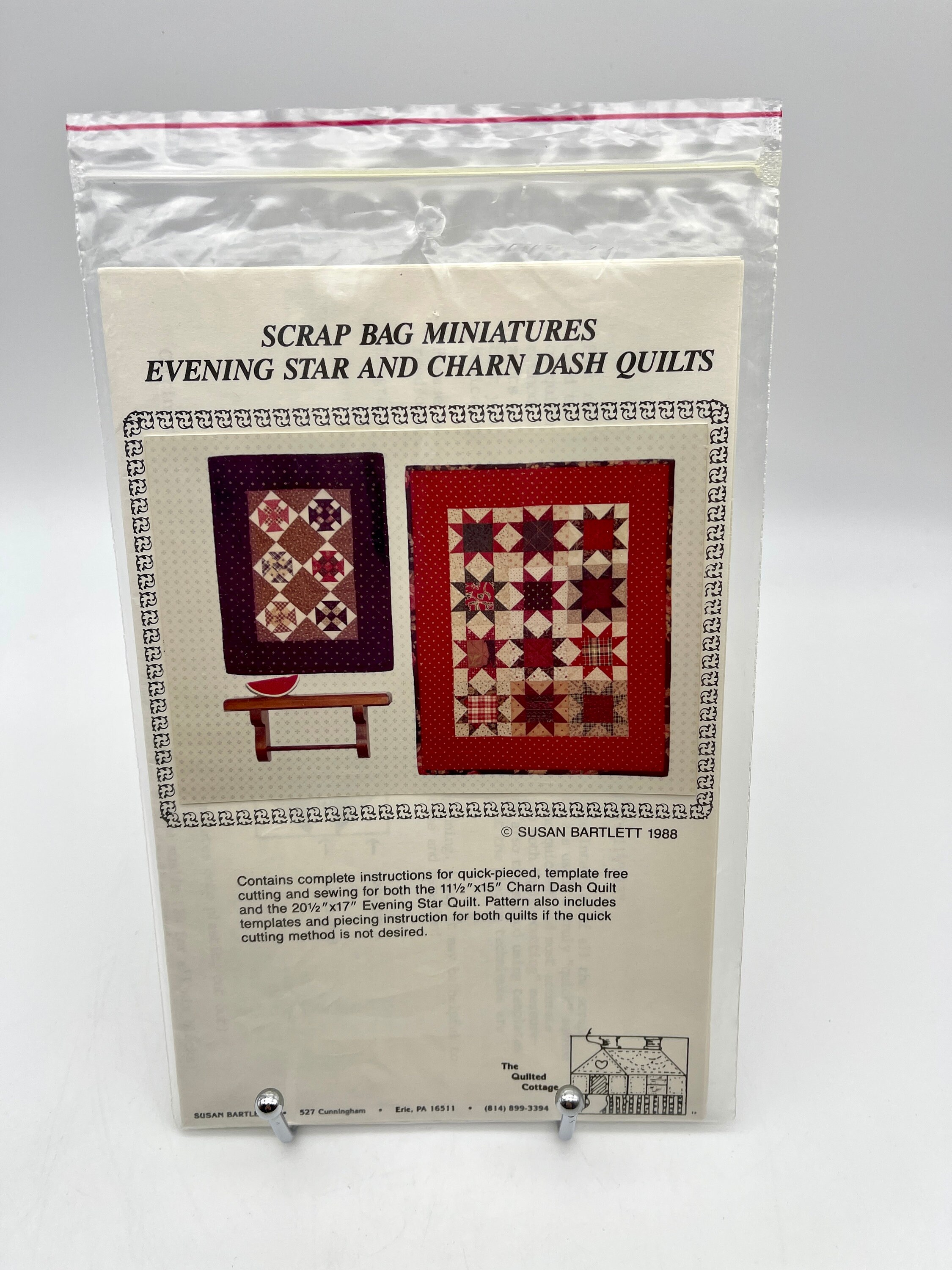 The Quilted Cottage Quilting Patterns - Your Choice - Attic Window and ...