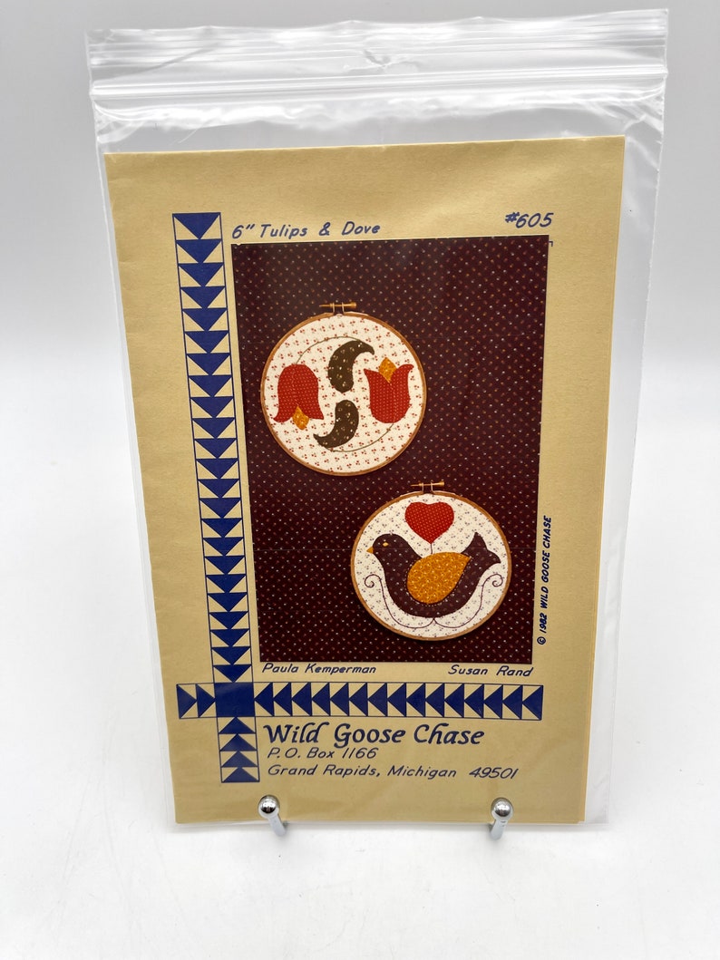 Vintage 1980s Wild Goose Chase Quilting Patterns - Your Choice - Lonely ...