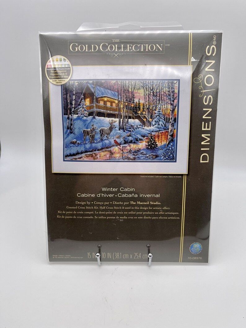 Dimensions Gold Collection Cross Stitch Kit winter - Etsy