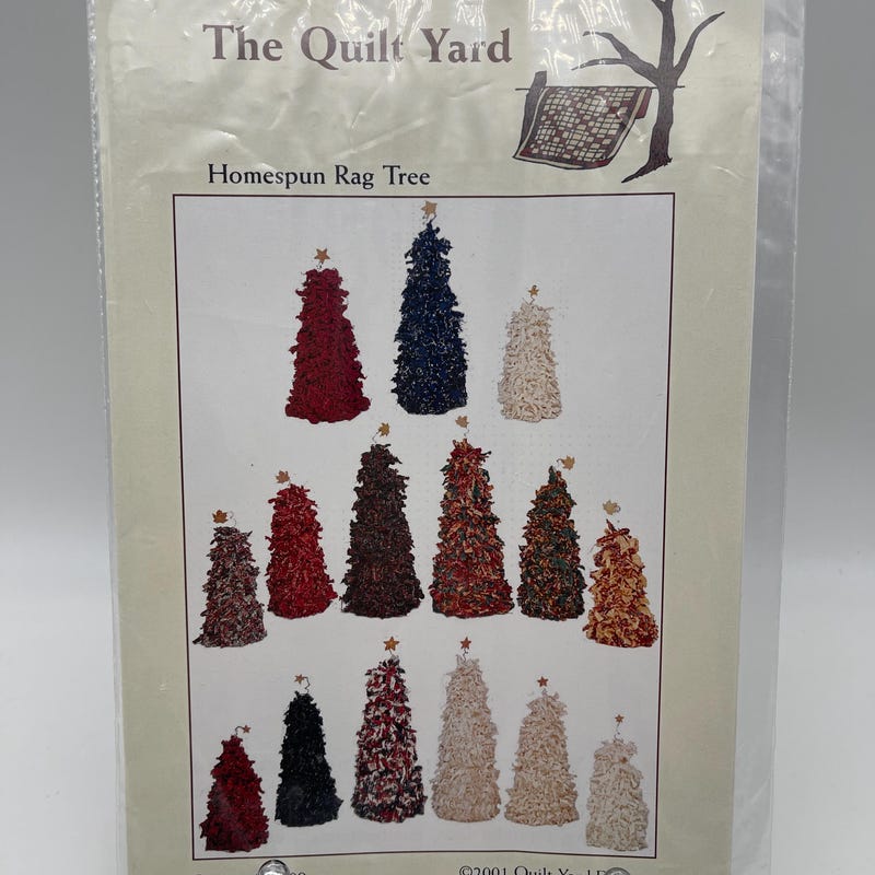 Christmas Rag Tree - Etsy