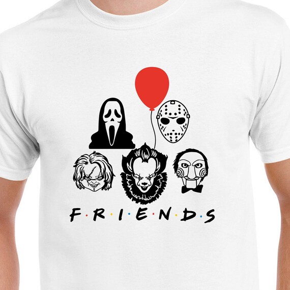 Horror Friends Cut Files Cricut Silhouette Cameo Svg Cut - Etsy