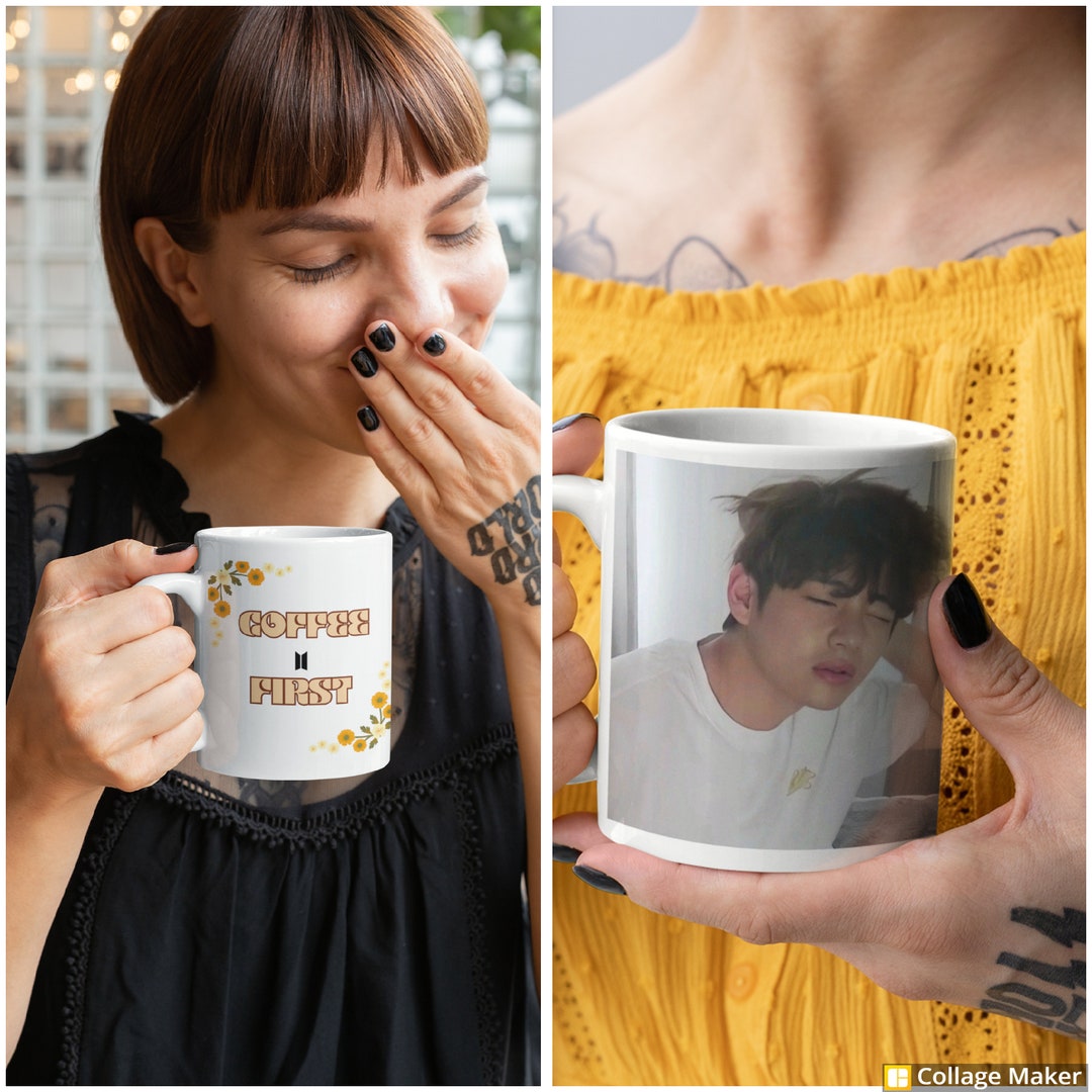 BTS Tae, Taehyung, V Coffee Tea Mug - Gift for Fan - Etsy