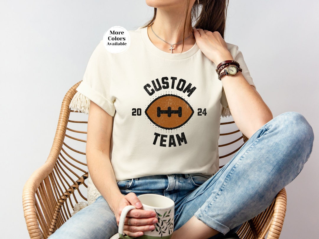 Custom Football Shirt, Custom Football Mom Shirt, Customized Football ...