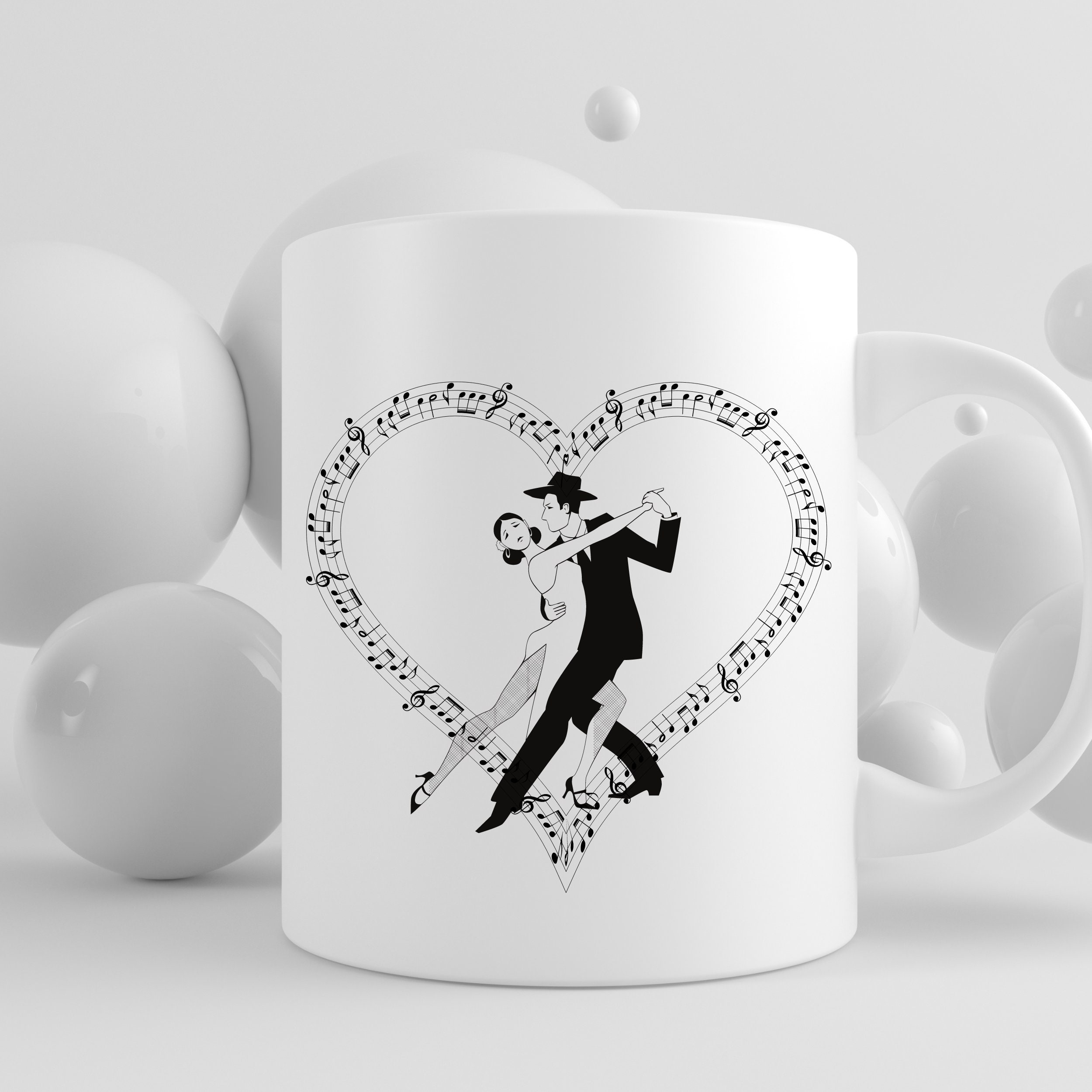 Tango Music Svg, Dance Music Svg, Tango Digital, Music Digital, Digital ...