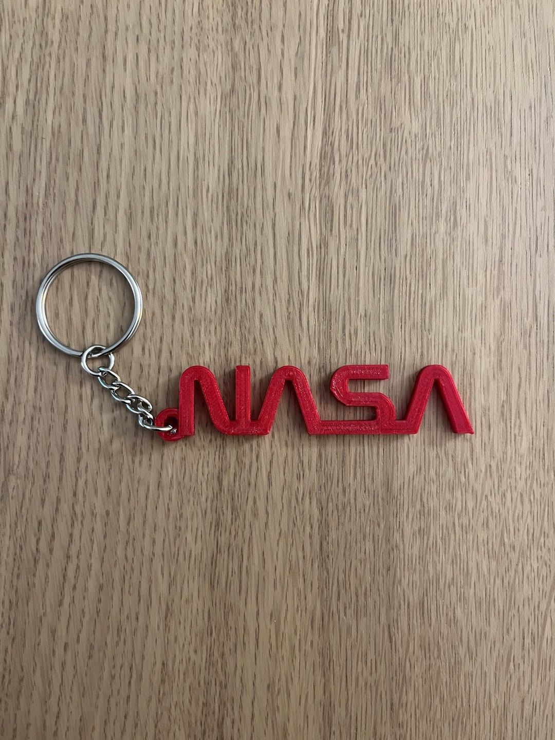 NASA Keychain 3D Print PLA / TPU - Etsy