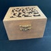 Laser Cut Wooden Box With Velvet Inlay - Keepsake Jewelry Box - Etsy UK