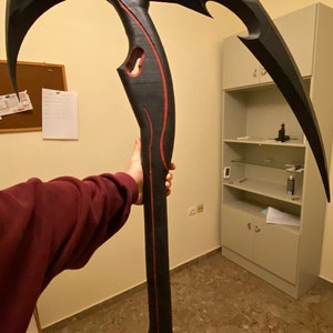 SCYTHE Cosplay Prop 3D Printed Decoration Warframe Weapon Full Sized ...