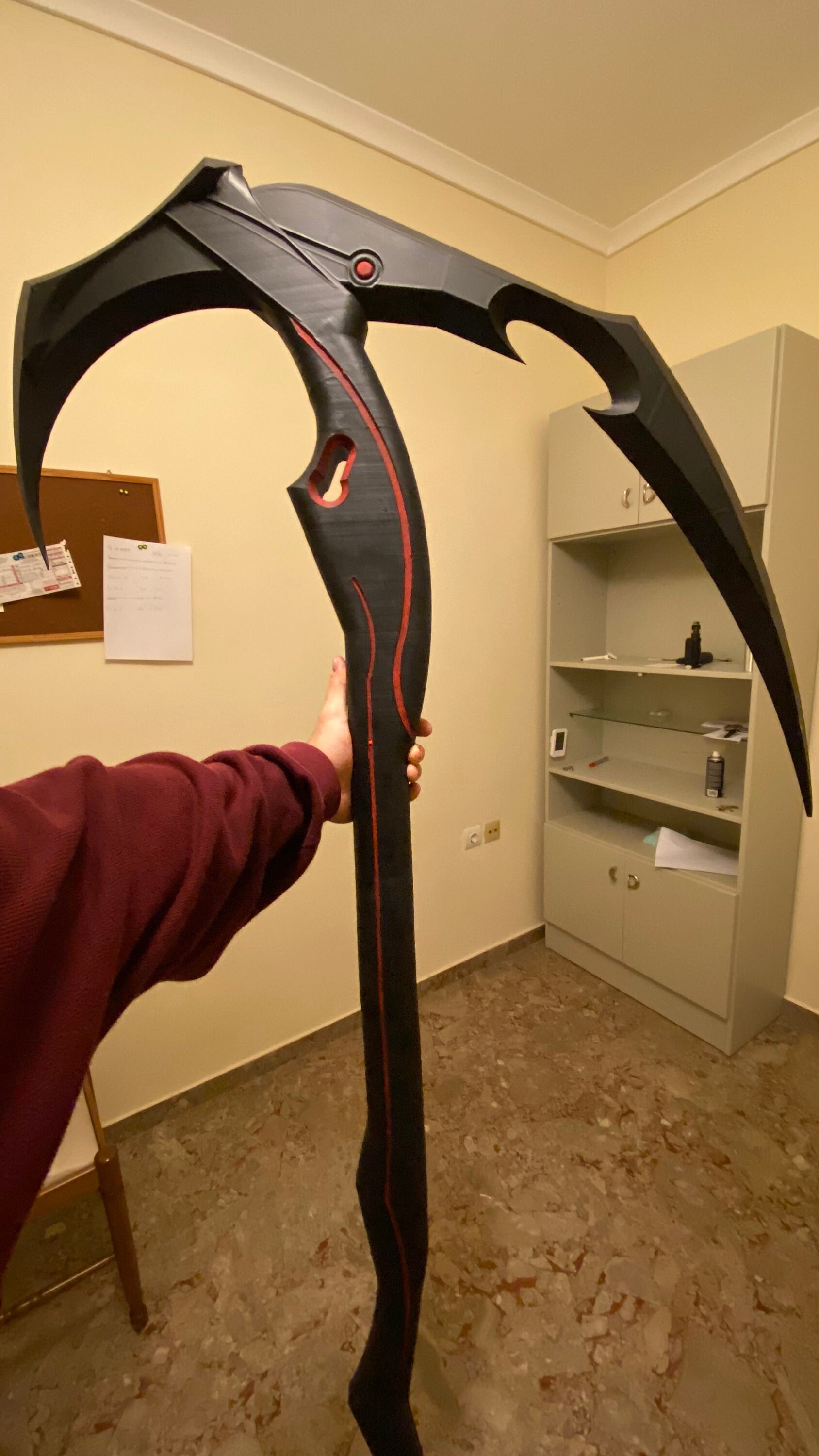 SCYTHE Cosplay Prop 3D Printed Decoration Warframe Weapon Full Sized ...