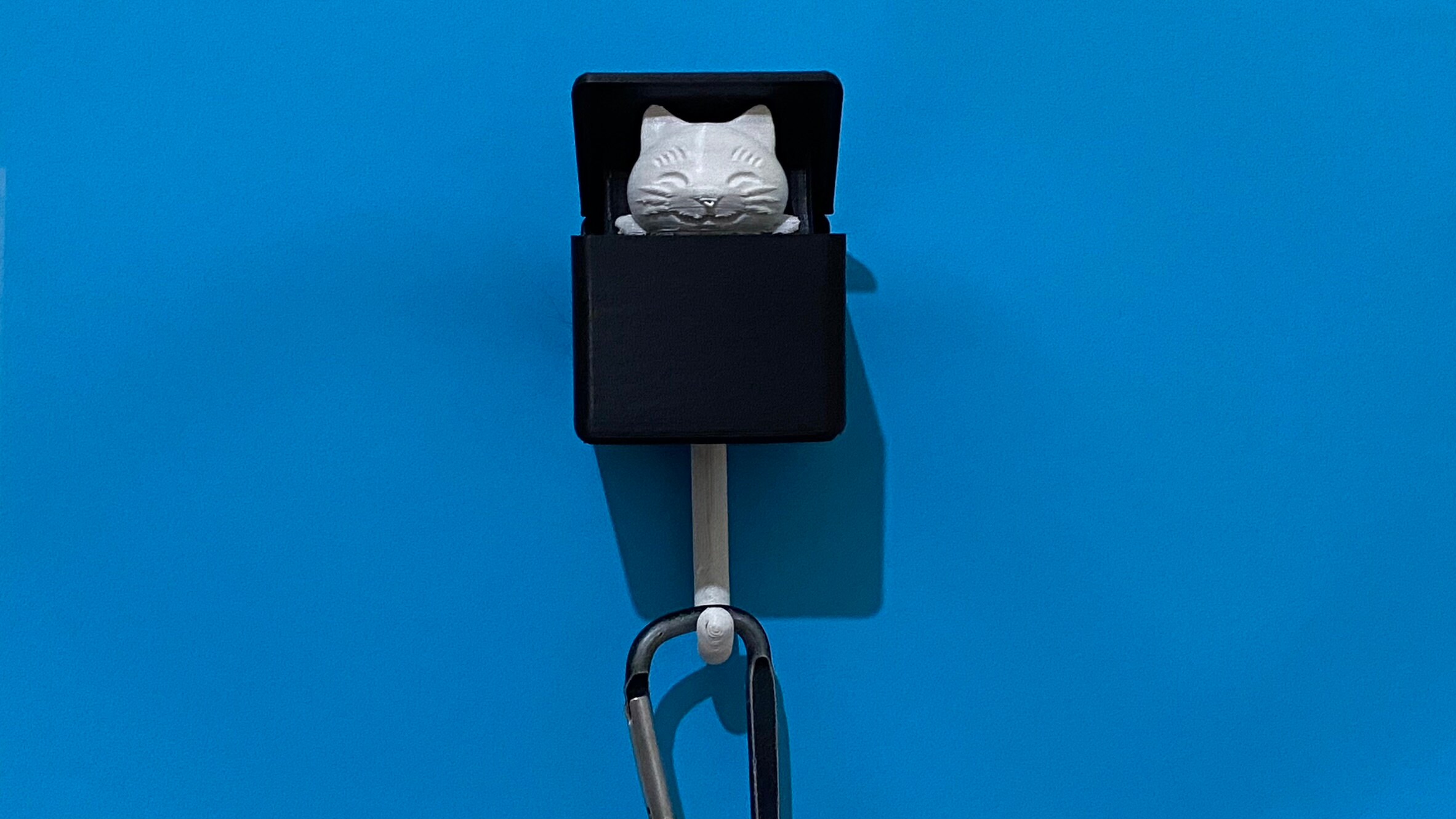 Cat Key Holder Wall-mounted 3D Printed Cat Key Hook - Etsy