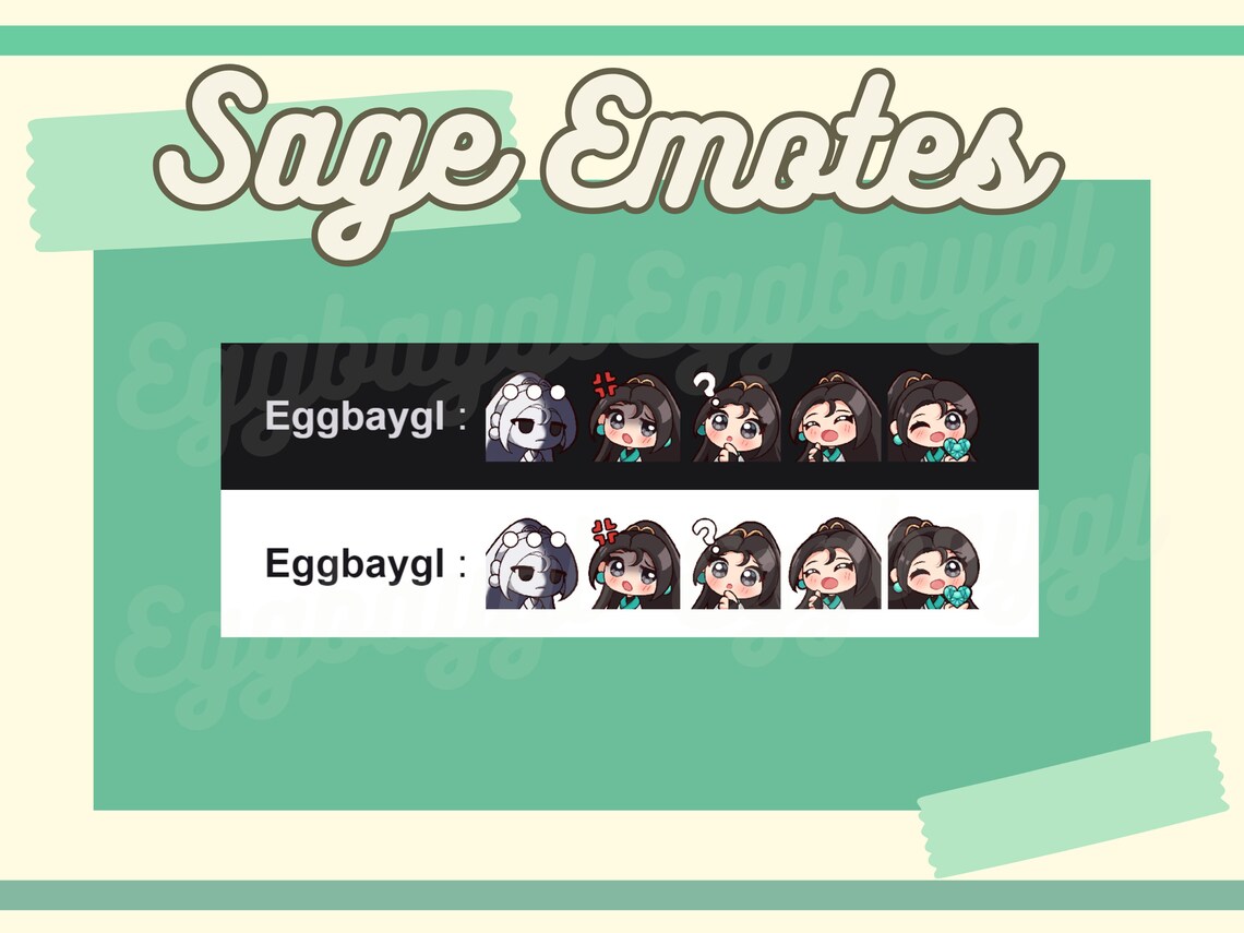 Valorant Sage Emotes vol.3 Bundle for Discord/twitch - Etsy