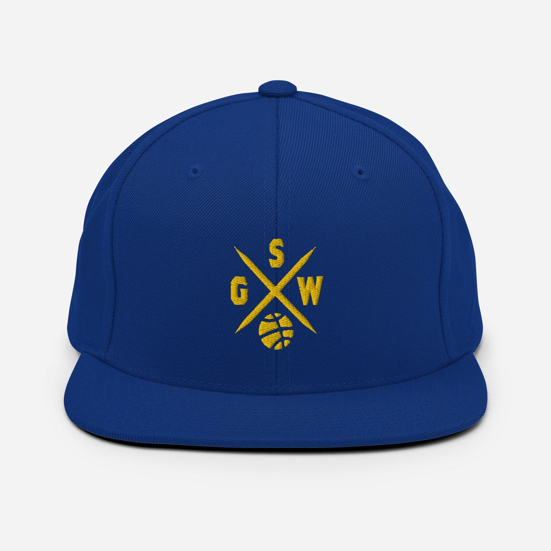 Golden State Hat, Basketball Cap, GSW Cross, Snapback Hats, Gift for ...