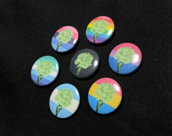 Green Carnation Pin - Etsy
