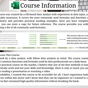 Beginners & Advanced Excel Course | Learn Excel Functions | Training Course | Microsoft Excel - Etsy