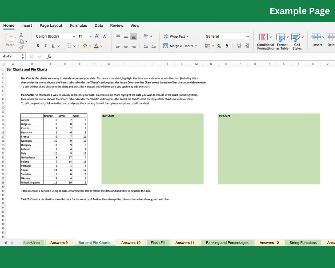 Beginners Excel Course | Learn Excel Functions | Training Course | Microsoft Excel - Etsy