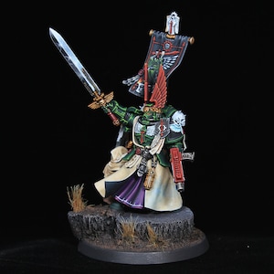 Azrael Dark Angel Chapter Master *FINE DETAIL* Warhammer 40k Commission ...