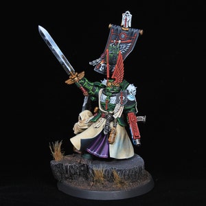 Azrael Dark Angel Chapter Master *FINE DETAIL* Warhammer 40k Commission ...