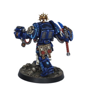 Spacemarine Terminator Librarian FINE DETAIL Commission Painting ...