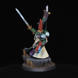 Azrael Dark Angel Chapter Master FINE DETAIL Warhammer 40k Commission ...