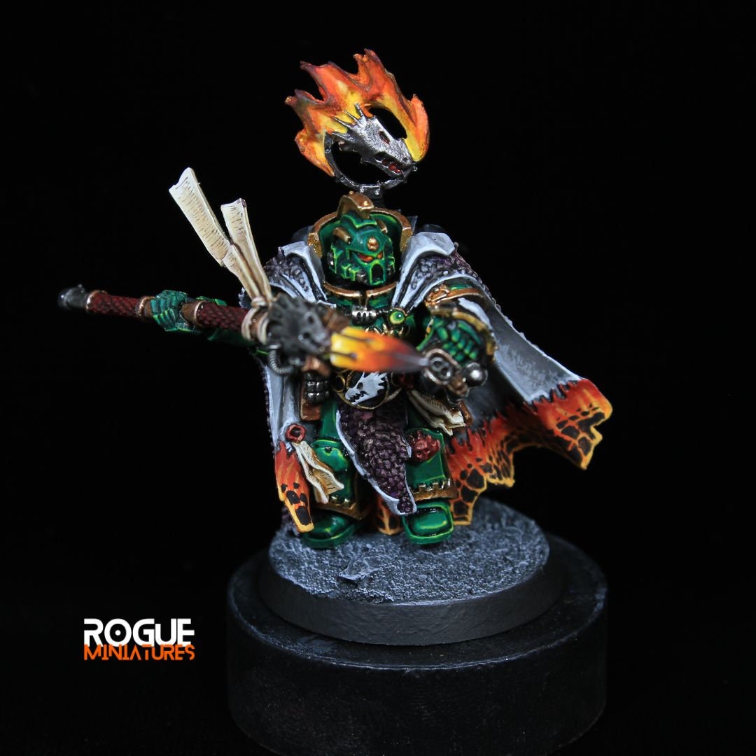 Vulkan He'stan Salamander Chapter Masterfine DETAIL Commission Painting ...