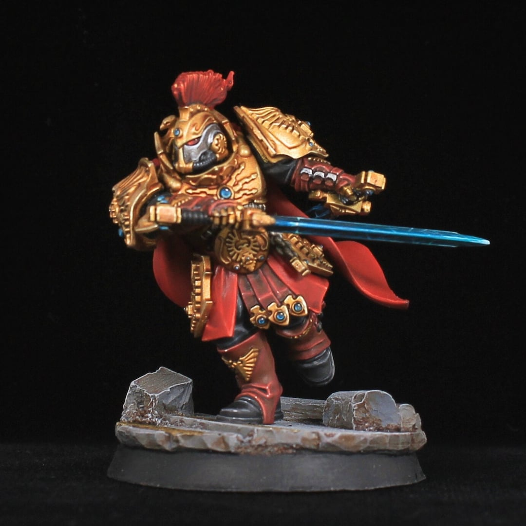 Custodes Blade Champion *FINE DETAIL* Commission Painting Service - Etsy