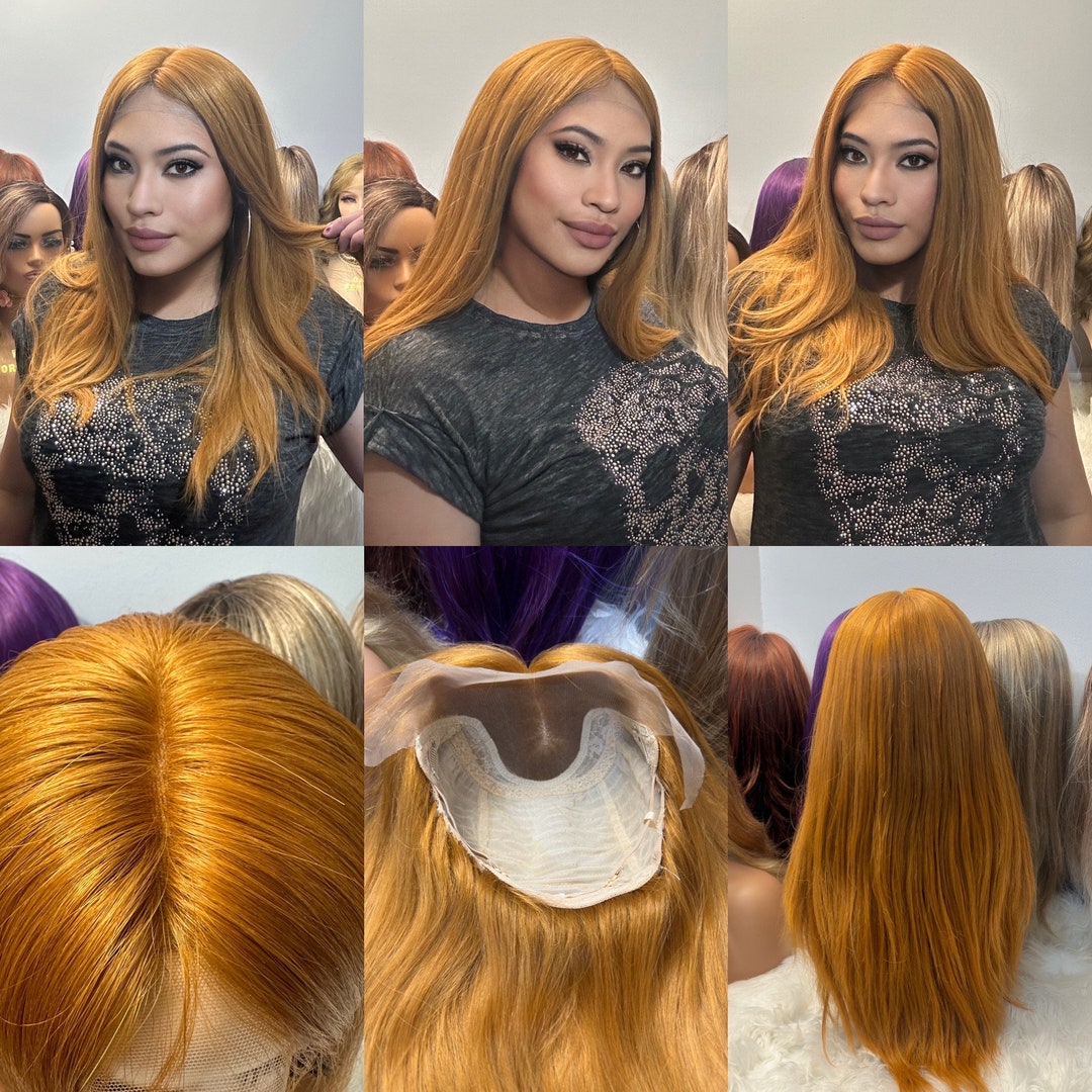 Indonesian Donor Human Hair Wigs 18” Inches Length 13x5 New Jewish Cap ...