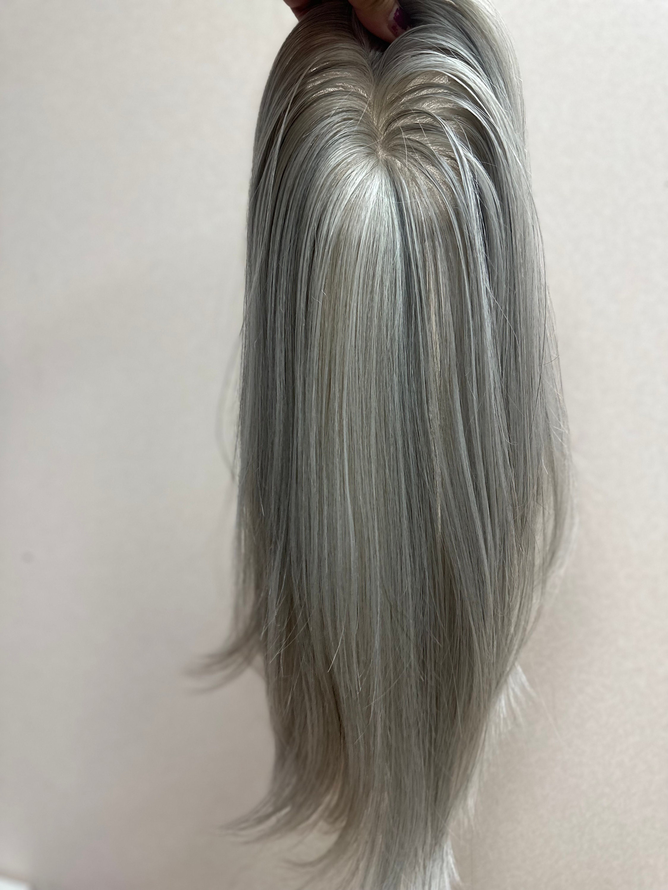Human Hair Women’s Topper Toupee Extensions Enhancer Premium Quality 8 ...