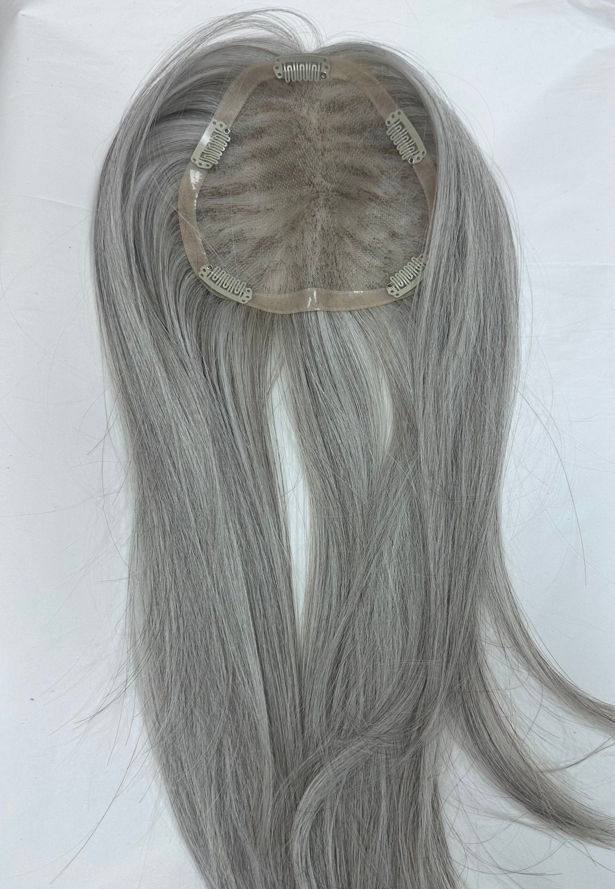 Human Hair Women’s Topper Toupee Extensions Enhancer Premium Quality 8 ...