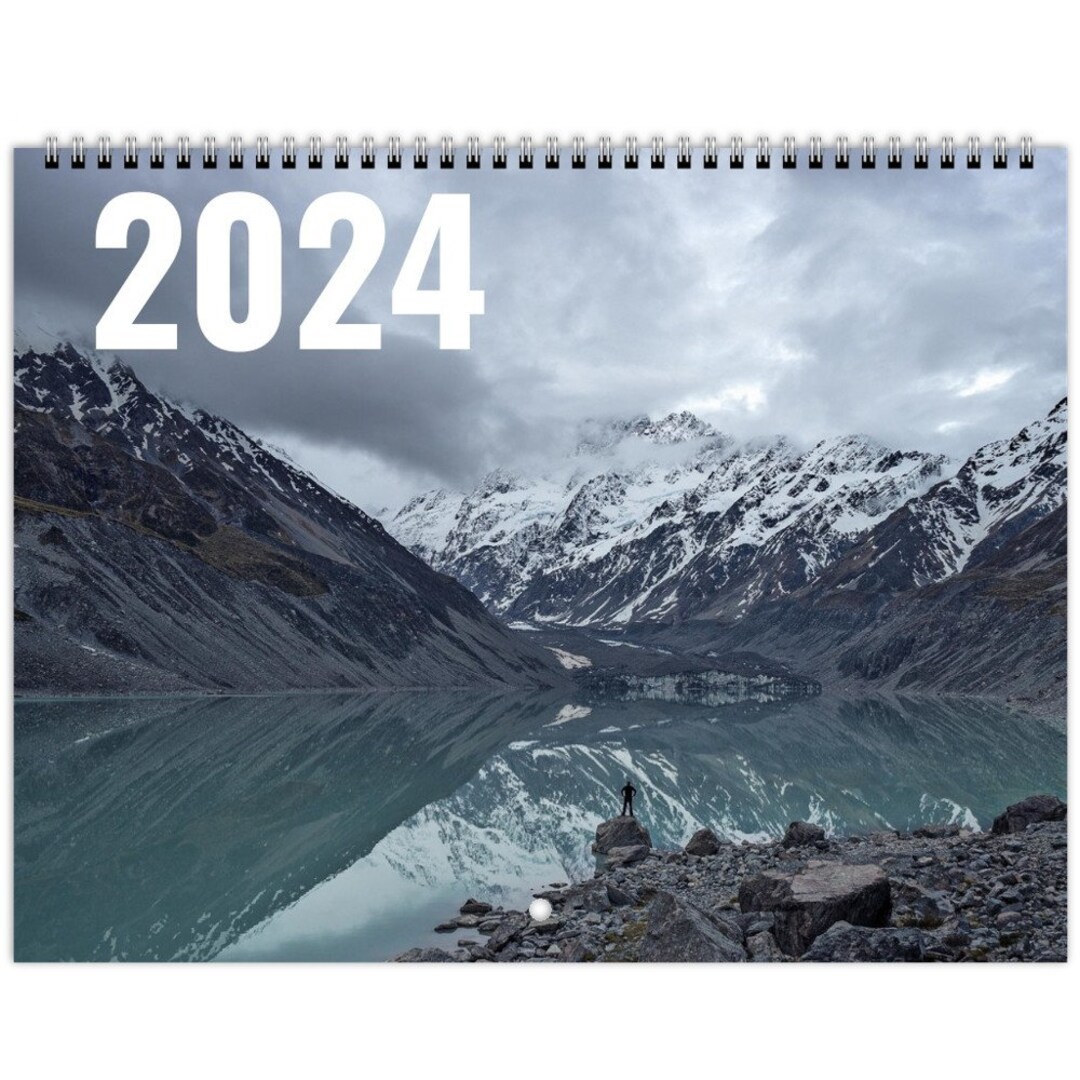 New Zealand Scenery 2024 Calendar Beautiful Mountains - Etsy Australia