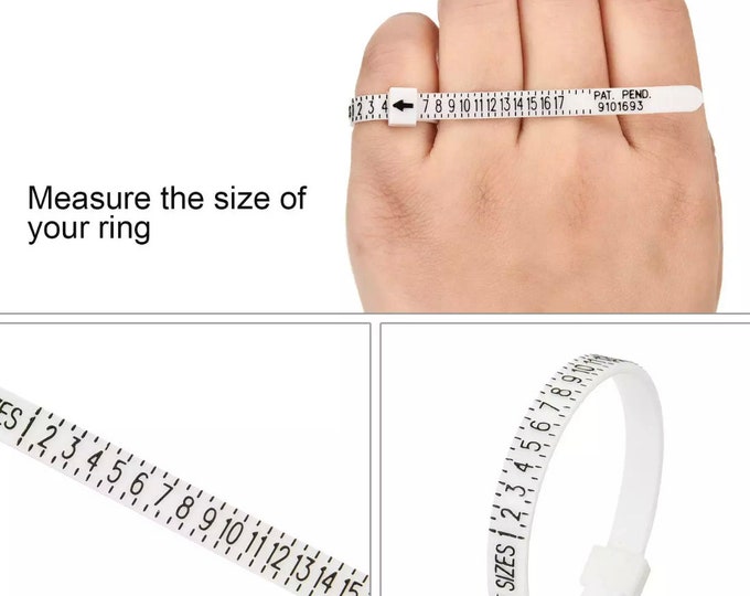 Standard Ring Sizer • Ring Size Measuring Kit • US Ring Size Tool Full ...