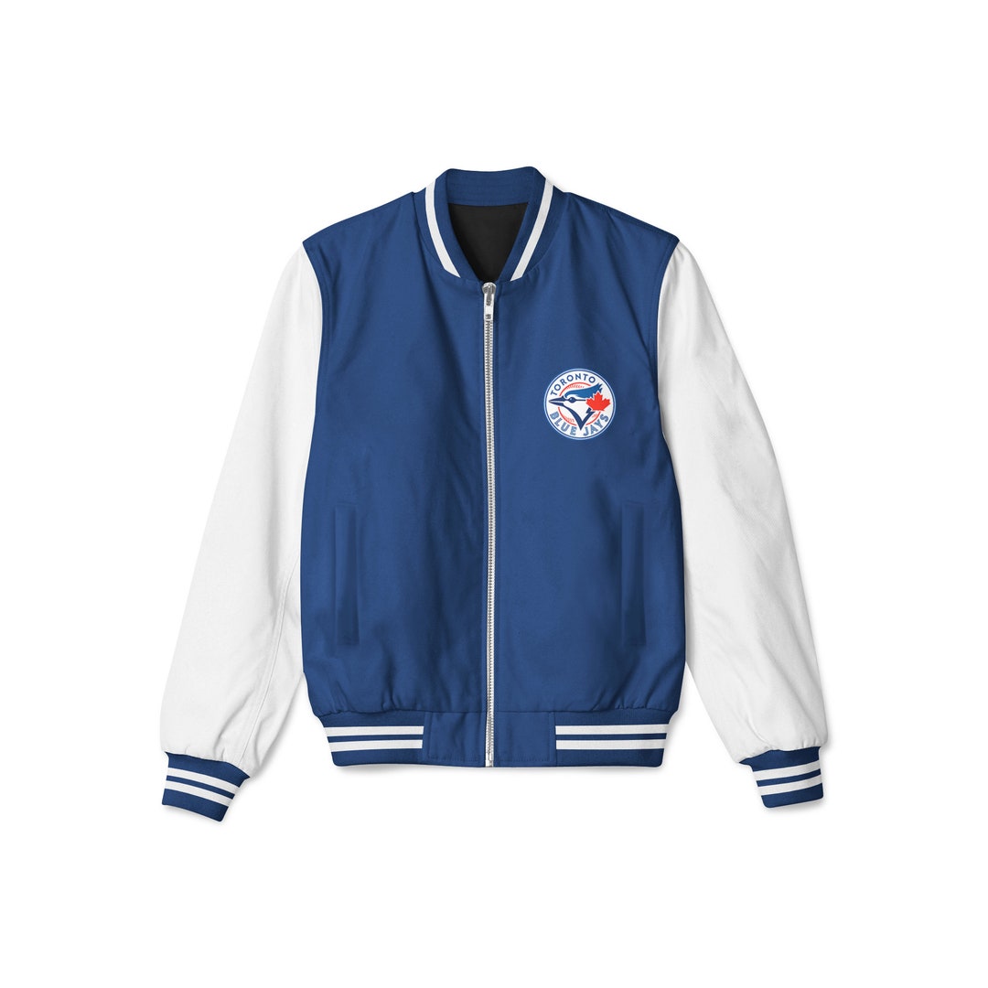 Toronto Blue Jays MLB Bomber Jacket Handmade Jacket - Etsy